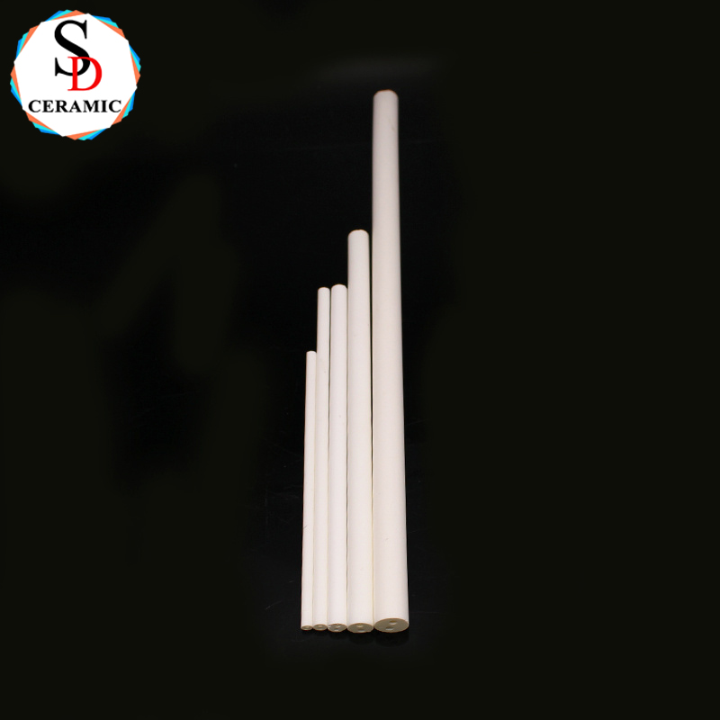 High purity 2/4/6/8 Holes MgO Ceramic Tube Magnesia Insulation Tube