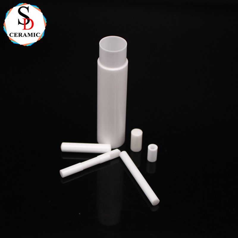 YSZ Yttria Stabilized Zirconia Zro2 Electrode Ceramic Tube