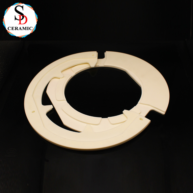 Customized High Temperature Resistance 99 Alumina Ceramic Ring Al2O3 ...